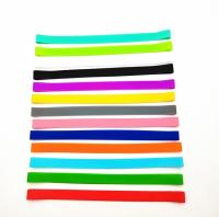 Quality Custom Elastic Thick Wide Beach Chair Towel Clips Silicone Rubber Bands for Cutting Service for sale