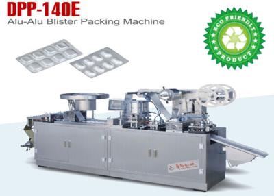 中国 DPP-140EのPharmceuticalの小さい植物のためのフル オートマチックのカプセルのAlu Aluのまめのパッキング機械 販売のため