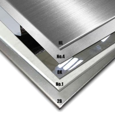 Cina La fabbrica in piatto 304 di acciaio inossidabile dell'en GB della Cina ASTM AISI JIS specchio 321 316 309 8K ha lucidato gli HL della superficie di rivestimento in vendita