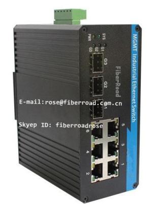 中国 9 つの港産業繊維スイッチ光学媒体のコンバーター POE 1000Base-Fx 販売のため