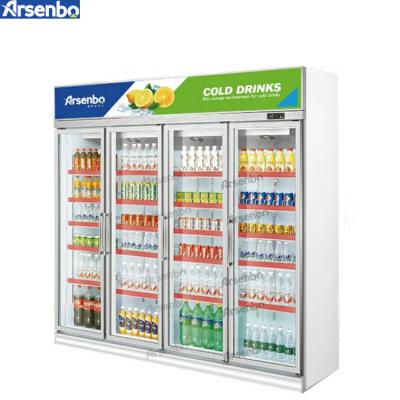 中国 高性能のR22冷却するLEDの照明の小売りの飲み物冷却装置 販売のため