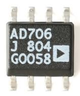 Cina ±18V 8 Pin SOIC N T/R AD706JRZ-REEL Amplificatore operazionale ADI, doppio amplificatore a bassa potenza in vendita