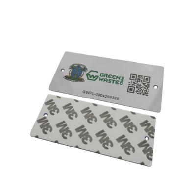 중국 PVC RFID 3M 스티커 태그 강한 접착제 LF 125Khz HF 13.56Mhz 판매용