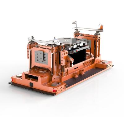 China Belasting 3T AGV Automatisch geleide karren Voertuig gecombineerde drie lift rugzak Te koop