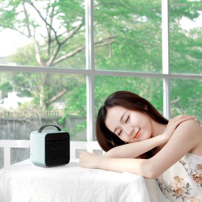 Cina Mini ventola di raffreddamento da tavolino dell'acqua di USB del micro del porto di aria del dispositivo di raffreddamento portatile del fan in vendita