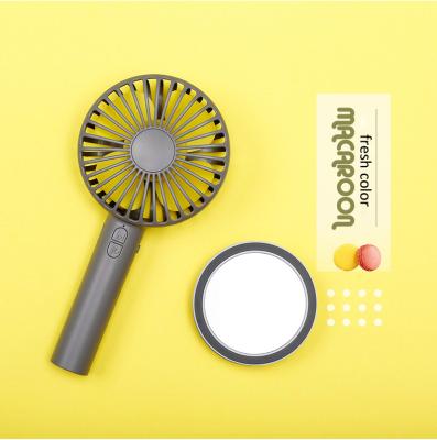 China Magnetische Basis Mini Usb Rechargeable Fan Macaron Mini Portable Handheld Fan Handy zu verkaufen