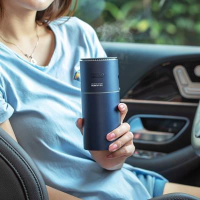 Cina Automobile Mini Usb Air Humidifier Negative Ion Colorful Ultrasonic Household in vendita
