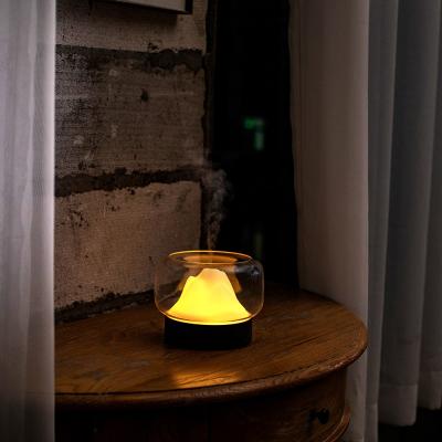 Cina Luce notturna variopinta del diffusore 30mL/H 400ml LED dell'olio dell'aroma di atomizzazione ultrasonica in vendita