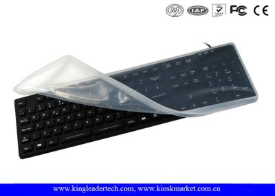 중국 가혹한 산업을 위한 이동할 수 있는 방수 실리콘 USB 키보드 판매용