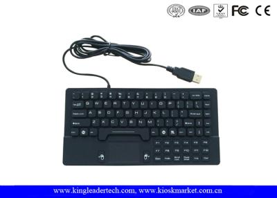 中国 統合されたタッチパッドおよびファンクション キーの超密集したシリコーンのキーボード 販売のため