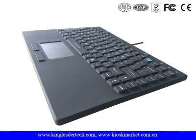 中国 カスタマイズされたレイアウト87keysはタッチパッドで造られる電源スイッチが付いているキーボードを防水します 販売のため