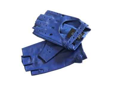 Cina Breve scavi fuori il cuoio genuino Fingerless classico delle pecore dei guanti di cuoio in vendita