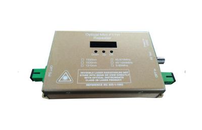 Cina Mini trasmettitore ottico professionale con l'adattatore 47-1000MHz di potere 12V/1A in vendita
