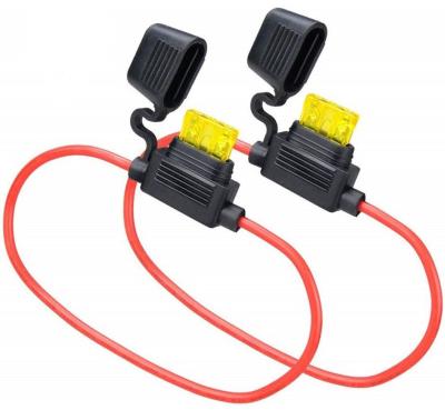 중국 IP65는 DC 12V 24V 32V ATO 퓨즈 블럭 인라인을 평가했습니다 판매용