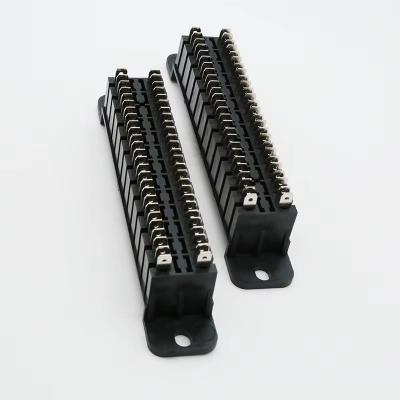 중국 VAZ 2106 41.3722 32V DC 자동차 오토 표준 블레이드 퓨즈 박스 홀더 블록 자동차 13P 13 웨이 위치 판매용