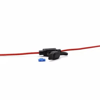 Chine 14 16 18 AWG Type de fusible en ligne ATT Micro à profil bas porte-fusible à lame 32V avec fil à vendre
