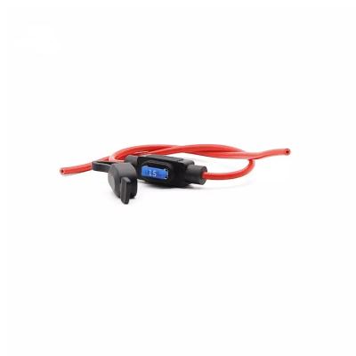 Chine 14 16 18 AWG Type de fusible en ligne ATT Micro à profil bas porte-fusible à lame 32V avec fil à vendre