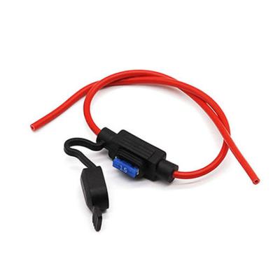 Chine 14 16 18 AWG Type de fusible en ligne ATT Micro à profil bas porte-fusible à lame 32V avec fil à vendre