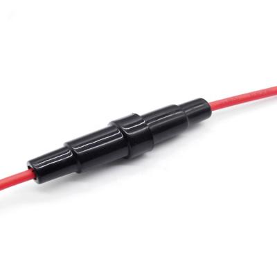 Cina 5AG 3AG Porcellana ceramica porta fusibili Cartuccia Fusibile Base Inline Porta fusibili con filo in vendita