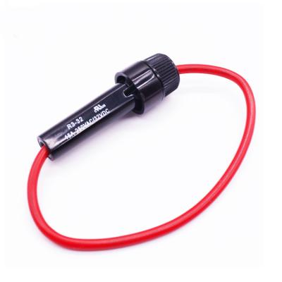 Cina 5AG 3AG Porcellana ceramica porta fusibili Cartuccia Fusibile Base Inline Porta fusibili con filo in vendita