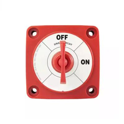 China 300A Battery Switch On / Off With Key Red for sale