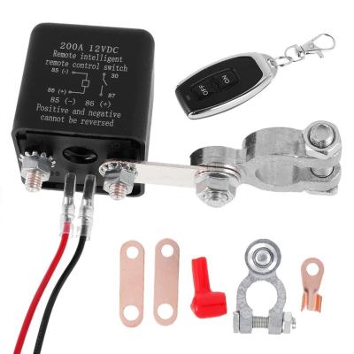 China 200A 12V Remote Control Battery Isolator Relay Iniciar / Desligar Para Interruptor de Potência do Automóvel à venda