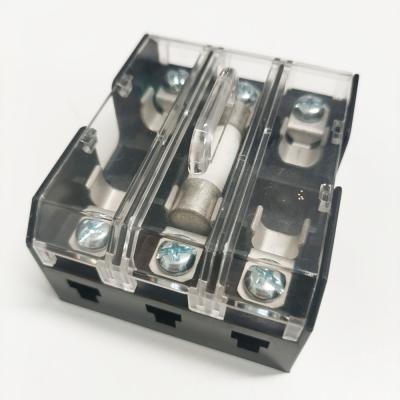중국 3 폴 10*38mm 패널 마운트 피우스 블록 홀더 케이스 등급 전류 32A와 함께 또는 없이 판매용