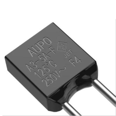 중국 변압기 5A 열 퓨즈 링크 84℃ 102℃ 130℃ 160℃ AUPO 250V 5A 온도 차단 판매용