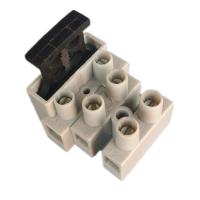 FT06 540-3P 450V 15A Wire Connection Stud 3 Pole 250V 6.3A 5x20 Fuse Terminal Block
