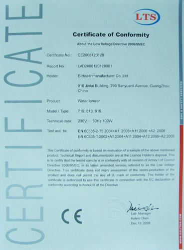 CE - EHM Group Ltd