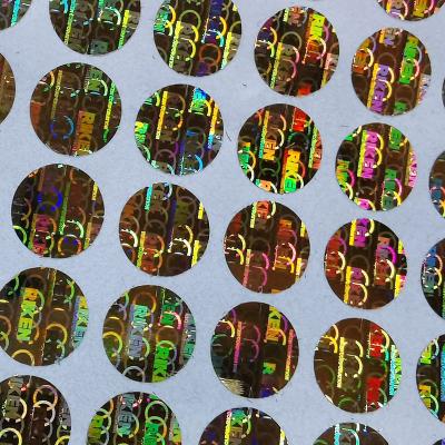 중국 Custom Holographic Security Stickers Offset Printed Glossy/Matt Finish 판매용