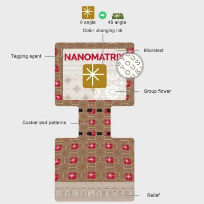 Chine ODM fait sur commande multiple d'autocollants de label de produit de label brillant de Code QR à vendre
