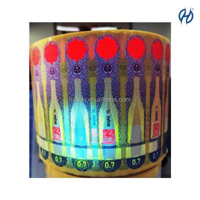 China Offset / Silk Screen / Digital Printing Security Label Stickers Customized Te koop