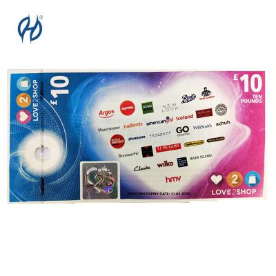 중국 무지개 신문 반대 위조 브랜드 통화 값 맞춘 보안 레이블 판매용