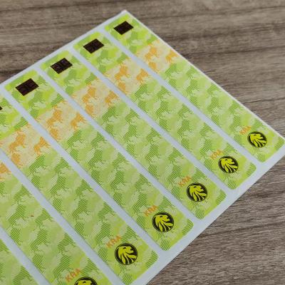 중국 Customizable Security Stickers in Paper Vinyl PET for OEM/ODM Offset/Silk Screen Printing 판매용