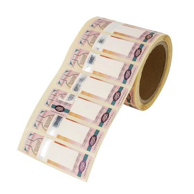 China Professional Security Label Stickers With Offset Silk Screen Digital Printing en venta