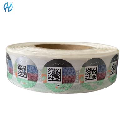 중국 Security Paper Adhesive Customized Tax Stamp For Cigarette Duty Promotion 판매용