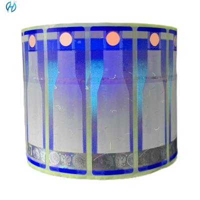 China Custom Wine Label Stickers with Brand Protection Small Order Accept and Quick Lead Time for Secure and Efficient Labeling for sale