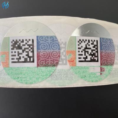 중국 Security Paper Adhesive Customized Tax Stamp For Cigarette Duty Promotion 판매용