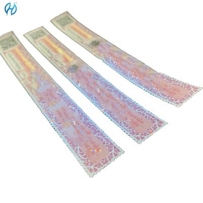 중국 Custom Tax Stamps Security Paper Adhesive For Customized Cigarette Stamps 판매용