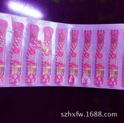 Chine Custom CMYK Security Label Stickers for Luxury Products Banknotes and Protection à vendre