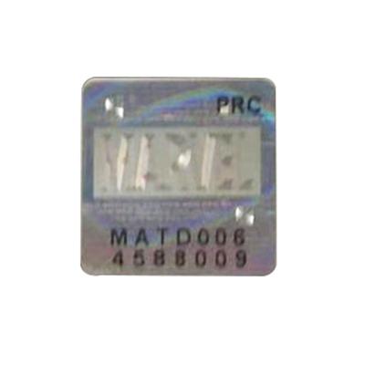 China OEM/ODM Accepted Security Label Stickers for Anti-counterfeit Protection en venta