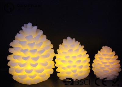 Cina Cono caldo di White Pine principale candele, principali candele di Natale per Windows in vendita