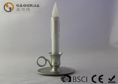 China La forma cónica plástica blanca modificada para requisitos particulares llevó las velas para la decoración casera en venta