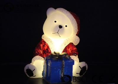 Cina Candele senza fiamma a forma di di Natale dell'orso, candele della batteria di Natale per i bambini in vendita