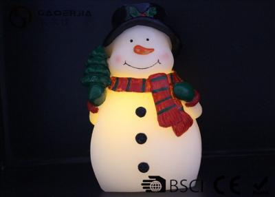 Cina L'uomo della neve ha modellato il Natale principale candele 3AAA a pile in vendita
