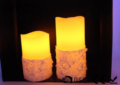 Cina Snowy sorge le candele di Natale LED con 4/8 ore di funzione del temporizzatore in vendita