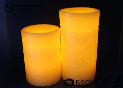 Cina Il Natale arancio di colore ha condotto l'OEM/ODM impermeabili delle candele accettabili in vendita