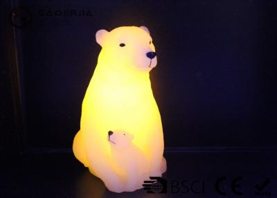 Cina Personalizzi il Natale elettrico di plastica principale candele 585g a forma di orso sveglio in vendita