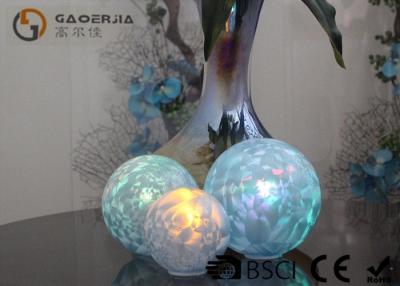 Cina Un insieme di 3 luci della palla di vetro sorge con ghiaccio come l'OEM/ODM di rivestimento disponibili in vendita